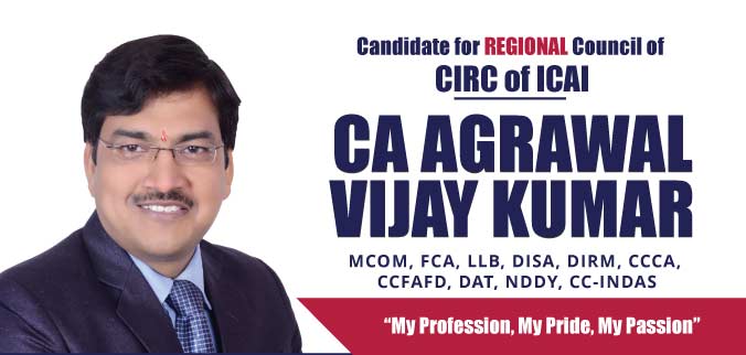 Vijay Aryan & Associates | I CA AGRAWAL VIJAY KUMAR hereby Declare My ...